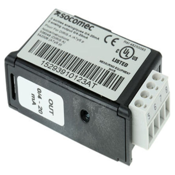 Socomec Diris A40/41 and A60 Analog output Module (4825-0093)