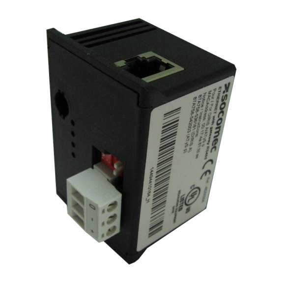Socomec Diris A40/41 and A60 Ethernet module with Modbus RTU Gateway ...