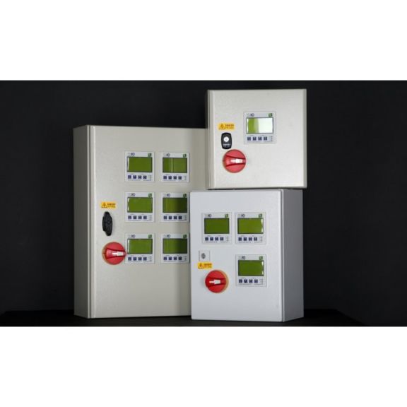 Standard Pre-wired panel for meters of either 72x72mm or 96x96mm