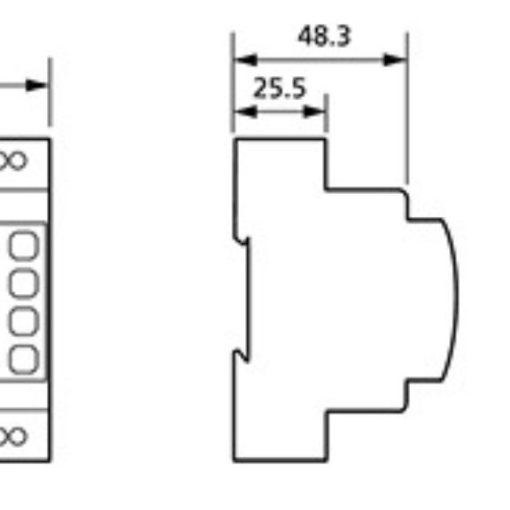 Hobut M880 DIN-Rail Power Meter